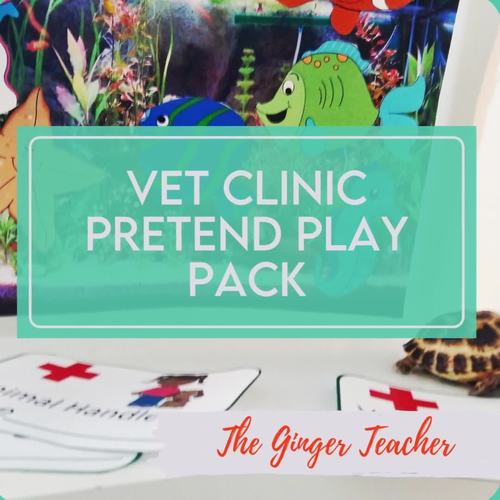 Vet Clinic Dramatic Play Area by The Ginger Teacher | TPT