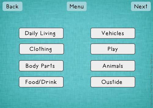 First Words Early Nouns Receptive Language Boom Cards Deck | TPT