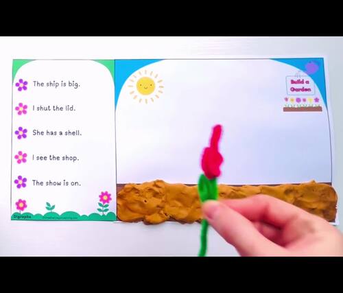 Blends & Digraphs Fluency Centers Kindergarten & 1st Grade | Decodable ...