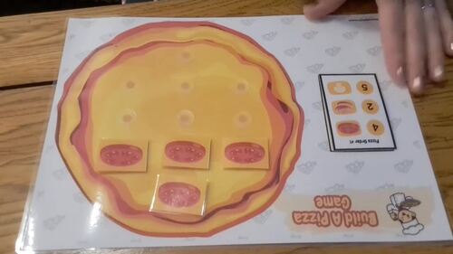 Pizza Making Early Maths Preschool Printable Game Homeschool Toddler ...