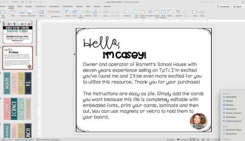 Boho Classroom Decor Pack - Editable Daily Schedule Signs - Calm Decor