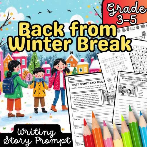 First Day Back from Winter Break Activities Elementary, Back Winter ...