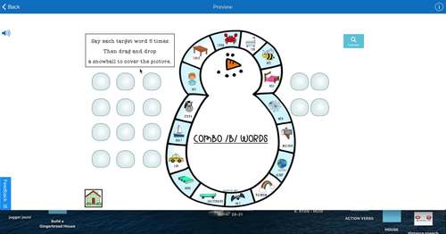 SNOWMAN & MITTEN SMASH MATS w/ SNOWMAN DIGITAL BOOM CARD BUNDLE (ARTIC ...