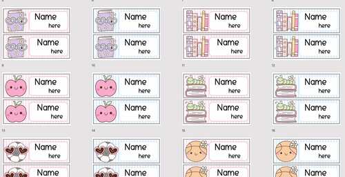 Pink Editable Student Name Plates by Magical Kinders | TPT