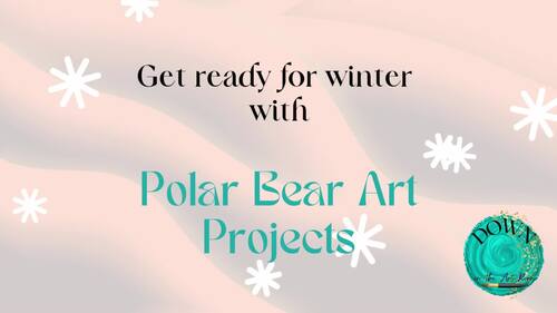 Polar Bear Art Projects Winter Art Lessons by Down in the Art Room