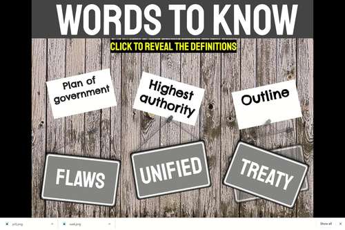 Preamble Interactive Google Slides™ | Distance Learning | US Constitution