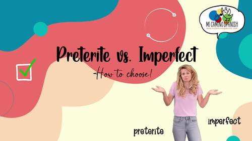 Preterite vs. Imperfect - Learn how to use which tense & why! (Animated ...