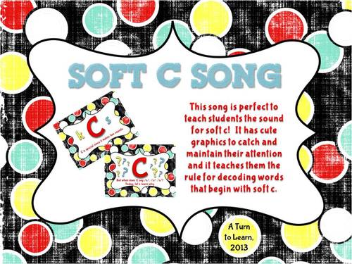 Soft C Song and Movie!!! by A Turn to Learn | TPT