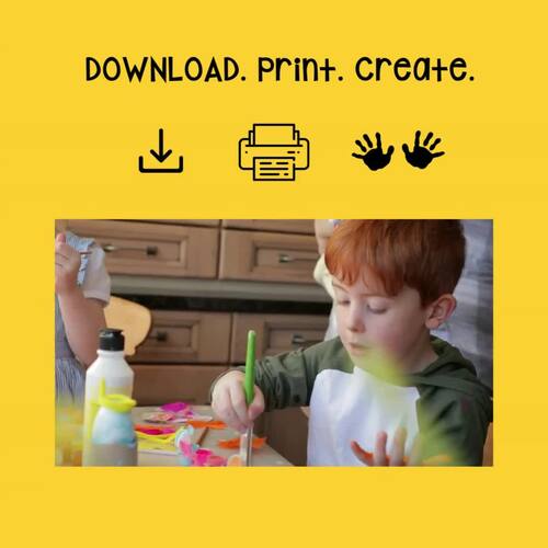 Fall Handprint Footprint Crafts, October Painting with Kids, Halloween