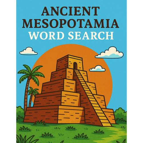 Ancient Mesopotamia Word Search | Printable Classroom Activity for ...