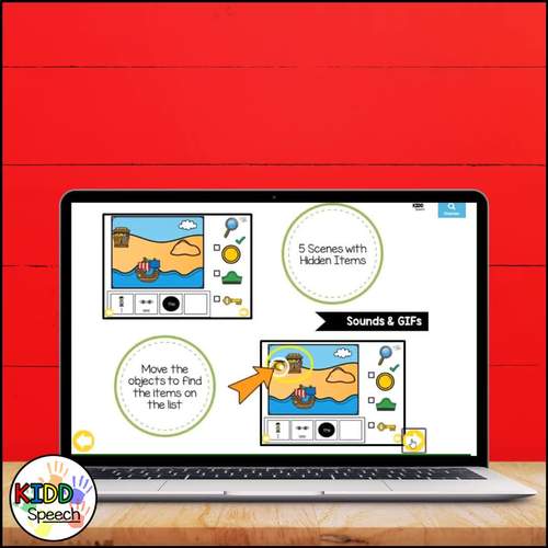 Preschool Speech Therapy Pirate BOOM Cards Printable Activities ...