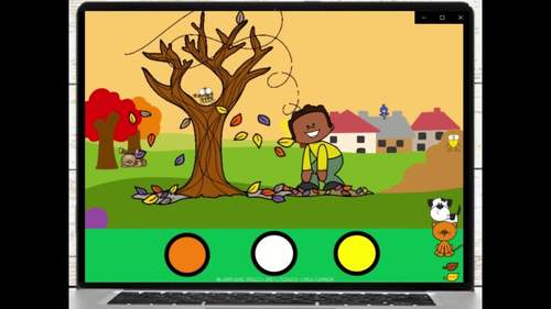 Speech Therapy Fall Activities WH Question Visuals Expanding Sentences ...