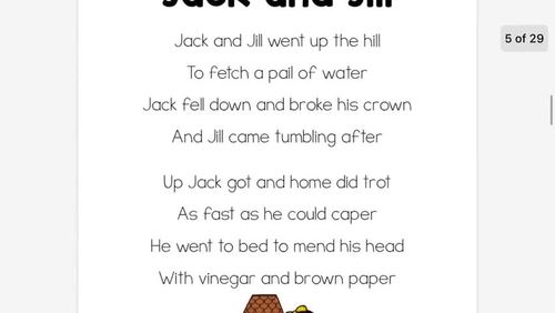 Nursery Rhyme STEM Unit - Jack and Jill by Tender Loving Kindergarten