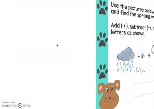 4th Grade Reading Street Spelling - Because of Winn Dixie - Digital ...