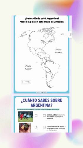 Argentina Traditions Culture | Reading Comprehension Spanish 3-4 AP ...