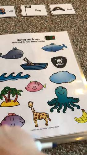 Busy Book for Speech and Language: Pirate Theme by Ms Gardenia's Speech ...