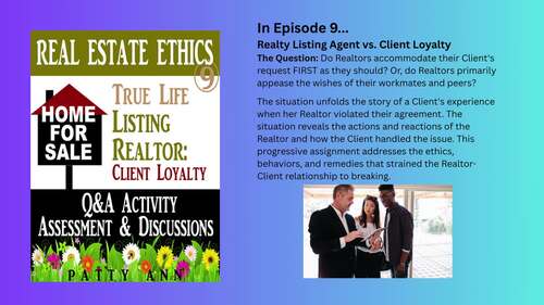 Real Estate Business Realtor Client Conflict Resolution Scenario Case ...