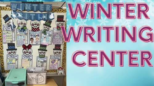 Winter Writing Center by Create Your Balance With Literacy | TPT