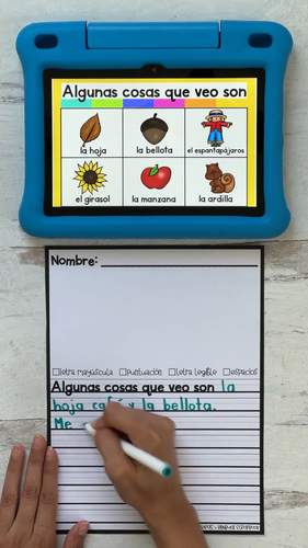 Centros de Escritura Para Todo El Año BUNDLE Digital Writing Centers in ...