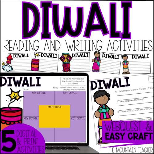 Diwali Webquest | Reading Comprehension Activities, Writing Craft ...