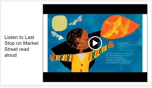 Last Stop on Market Street Literacy Unit for Special Education PRINT ...