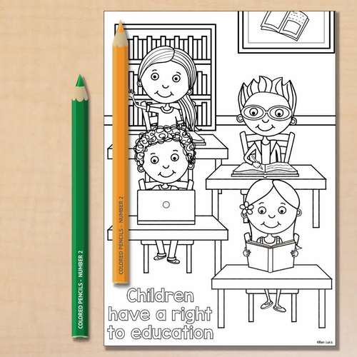 World Children's Day Coloring Pages - aka Universal Children's Day ...