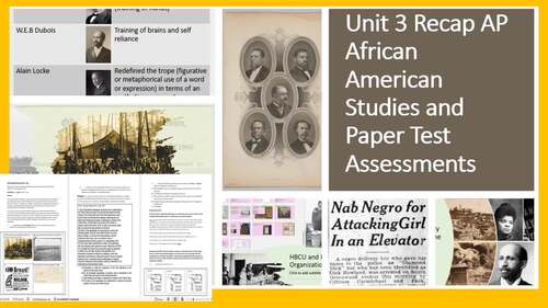 AP African American Studies Unit 3 Test and Recap by US History In Depth