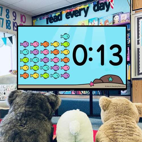 Classroom Management Visual Timers OCEAN FISH Time Management Digital ...