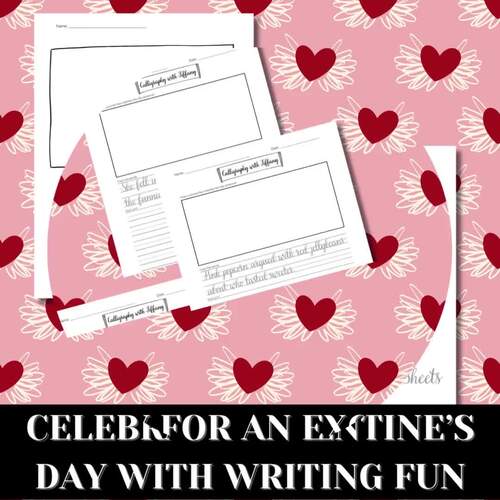 Valentine’s Day BUNDLE | Fun Cursive Handwriting Activities for ...