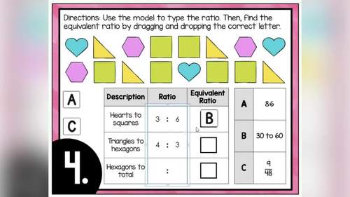 6th Grade Math Ratios Digital Activities Bundle 6.RP.1-6.RP.3 | TPT