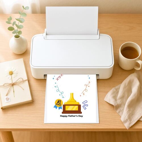 Father's Day Trophy Handprint Craft | You Deserve A Trophy Dad | PreK ...