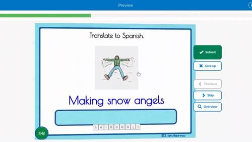 Boom Cards - Actividades de Invierno (Listening & Spelling Activities ...