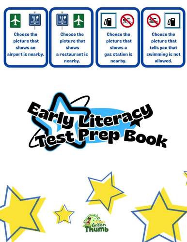 Star Early Literacy Test Prep Book | TPT