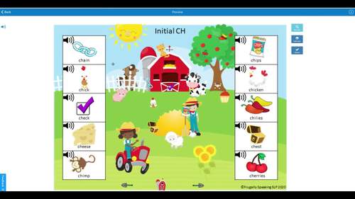 Farm Seek `N Speak Articulation Boom Cards™ Digital Learning | TpT