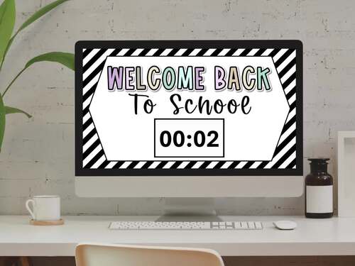 Timer - Video Countdown Timers (White), Visual Countdown Timers, PPT ...