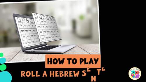 Digital Roll & Read: Final Chaf Edition by Hebrew Worksheets by Alef ...