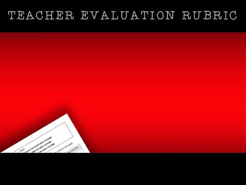 Teacher Evaluation Observation Assessment for Principals ...