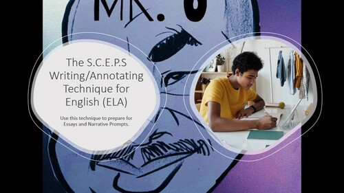 SCEPTS ELA Writing and Annotating Technique by Terrence Kamal Oats