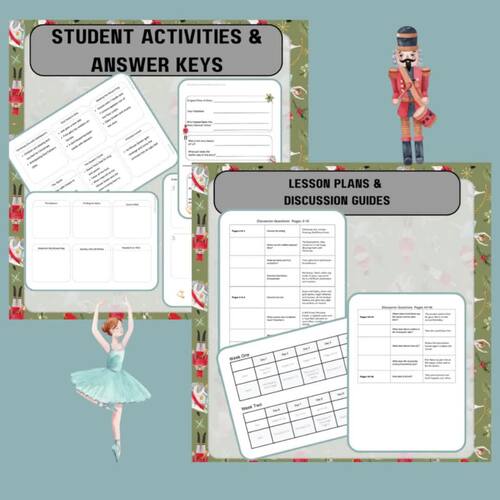 BUNDLE-Nutcracker Themed Literature Bundle by Momma Bear School Resources