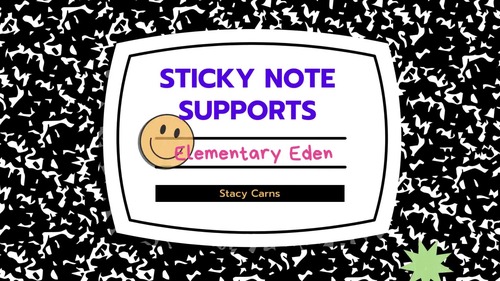 Vowels Phonics Letter Recognition Sticky Note Support Orton-Gillingham ...