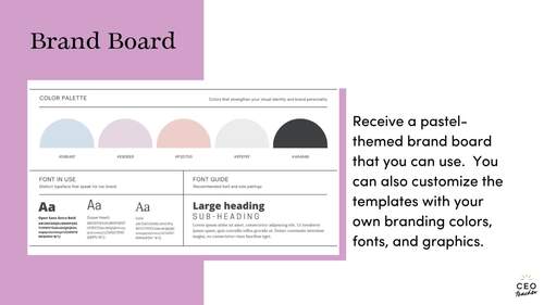 Best Canva Templates for Teachers by Kayse Morris - The CEO Teacher