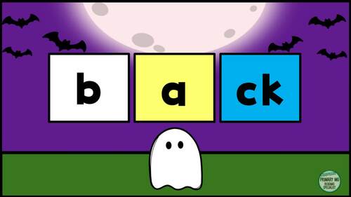 Digraph CK Halloween Phonics | Digital Blending Boards | Final CK by ...