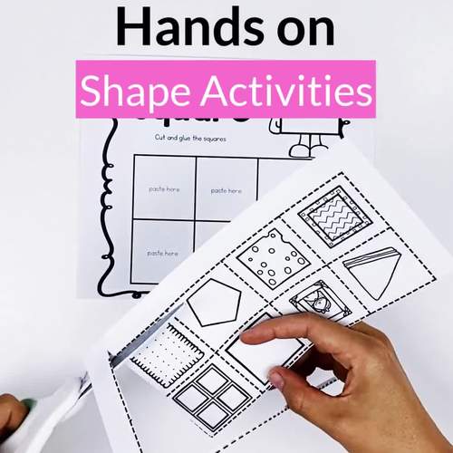 2D & 3D Shapes: 107 Pages of Worksheets & Hands on Activities | TPT