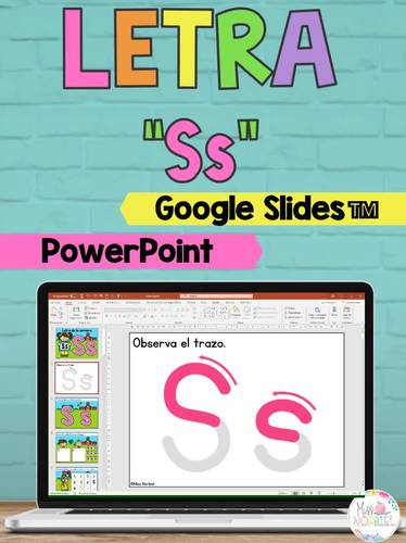 Alphabet activities in Spanish, Letter S for Google Slides™ Letra de la ...