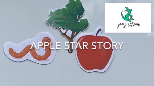 Apple Star Story, Flannel Board, Food, Bugs/Insects Home Worksheet ...