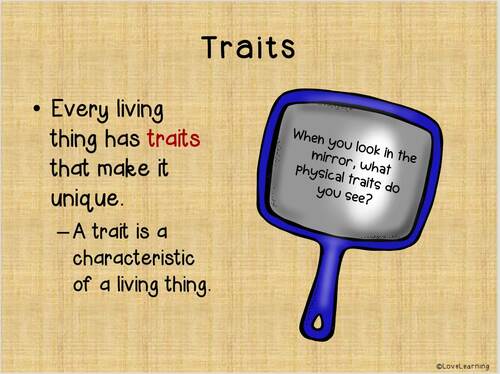 Heredity - Inherited Traits, Acquired Traits, and Learned Behaviors Unit