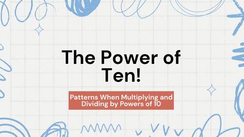 Powers of 10 Lesson & Worksheet | Multiply & Divide Decimals | 5.NBT.A.2