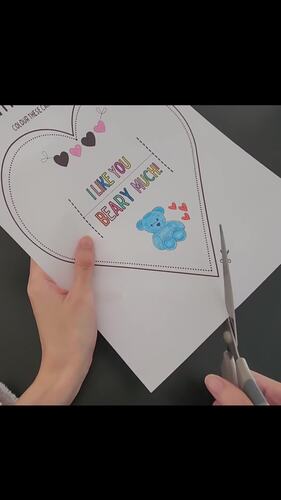 Valentine's Day Fold Card Templates - 3D Pop-Up Card - Paper Craft ...