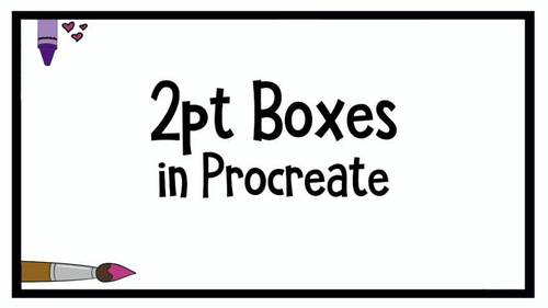 Procreate drawing demo. Creating 2 point perspective art lesson, video ...