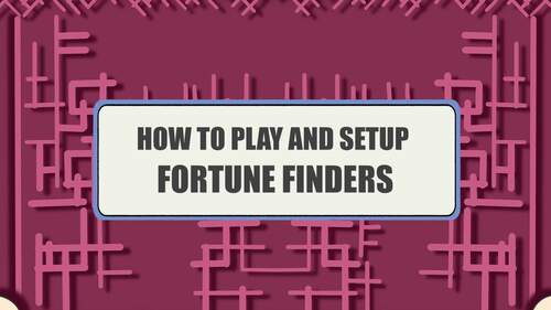 Fortune Finders: No-prep Game (Last-minute Classroom Activities) by ATutor